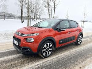 Orange Citroen C3 2017 in Vilnius, with an engine capacity of 1.20 L and mileage of 104 thousand km for 5890 €, photo 8 on AUTOMOTO.COM.LV