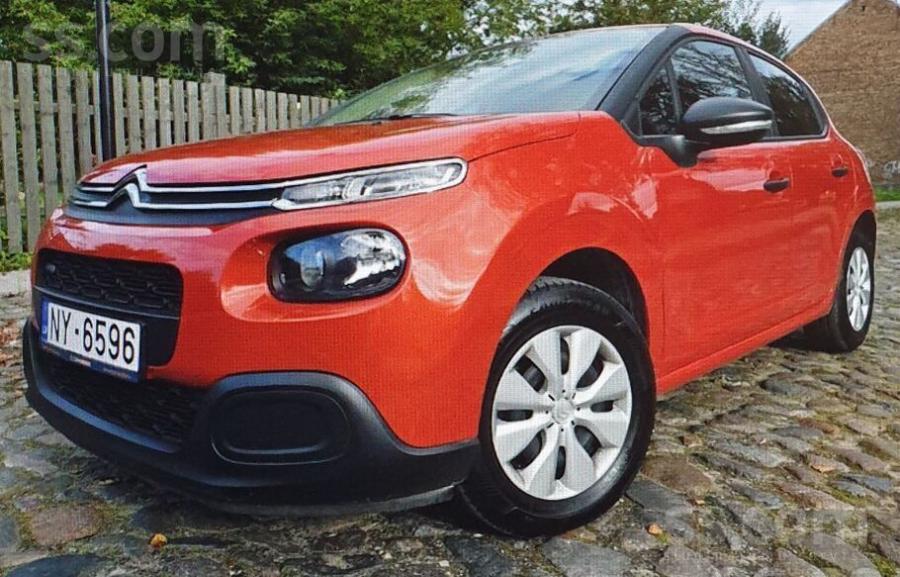 Orange Citroen C3 2017 in Riga, with an engine capacity of 1.20 L and mileage of 96 thousand km for 6600 €, photo 3 on AUTOMOTO.COM.LV