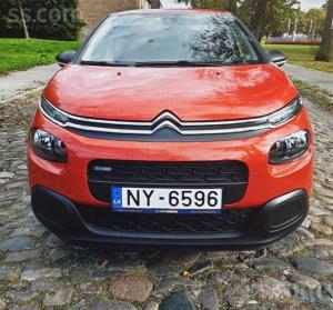 Orange Citroen C3 2017 in Riga, with an engine capacity of 1.20 L and mileage of 96 thousand km for 6600 €, photo 4 on AUTOMOTO.COM.LV