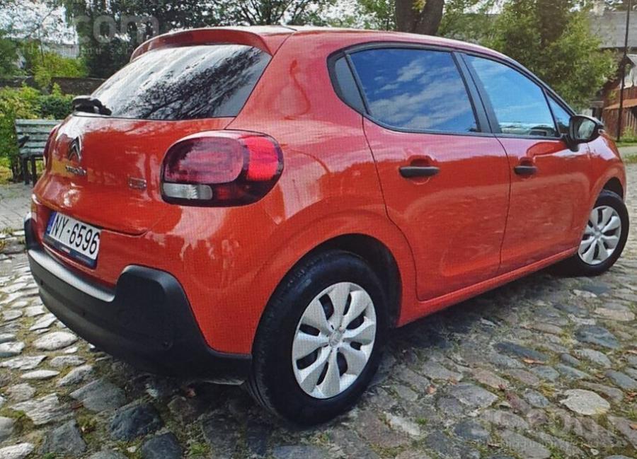 Orange Citroen C3 2017 in Riga, with an engine capacity of 1.20 L and mileage of 96 thousand km for 6600 €, photo 8 on AUTOMOTO.COM.LV