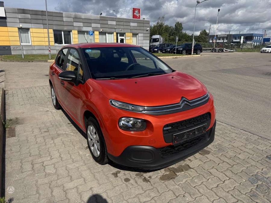 Oranžs Citroen C3 2017 Kauņa, ar dzinēja tilpumu 1.20 L un nobraukumu 131 tūkst. km par 4200 €, foto 1 vietnē AUTOMOTO.COM.LV