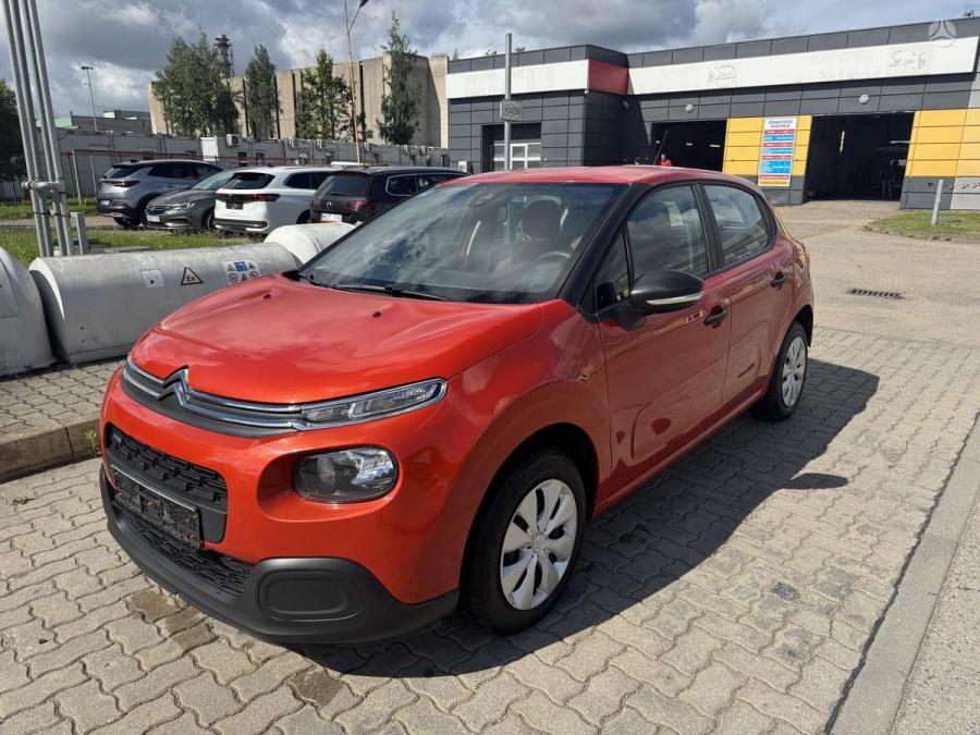 Oranžs Citroen C3 2017 Kauņa, ar dzinēja tilpumu 1.20 L un nobraukumu 131 tūkst. km par 4200 €, foto 4 vietnē AUTOMOTO.COM.LV