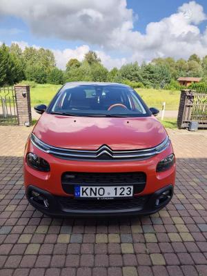 Oranžs Citroen C3 2017 Jonava, ar dzinēja tilpumu 1.20 L un nobraukumu 134 tūkst. km par 5500 €, foto  vietnē AUTOMOTO.COM.LV
