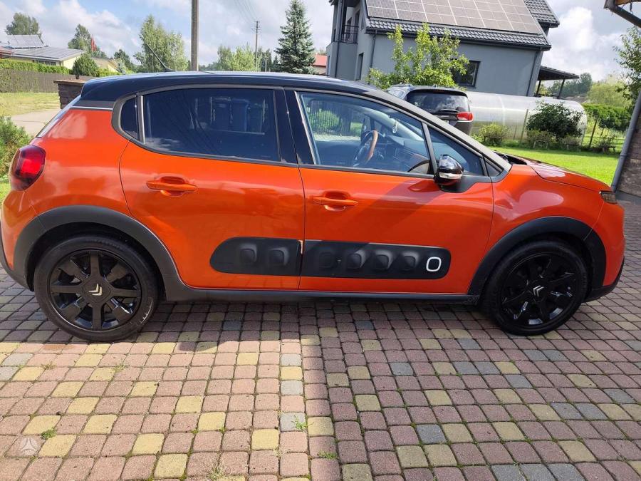 Oranžs Citroen C3 2017 Jonava, ar dzinēja tilpumu 1.20 L un nobraukumu 134 tūkst. km par 5500 €, foto 5 vietnē AUTOMOTO.COM.LV