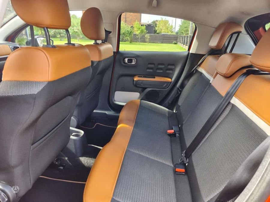 Oranžs Citroen C3 2017 Jonava, ar dzinēja tilpumu 1.20 L un nobraukumu 134 tūkst. km par 5500 €, foto 16 vietnē AUTOMOTO.COM.LV
