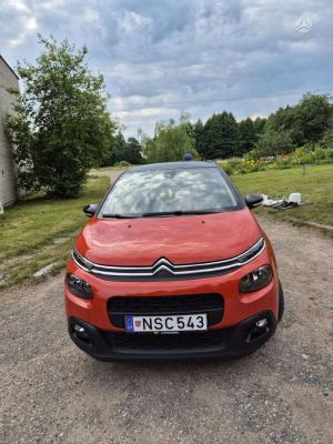 Oranžs Citroen C3 2018 Nemenčinė, ar dzinēja tilpumu 1.20 L un nobraukumu 110 tūkst. km par 5700 €, foto  vietnē AUTOMOTO.COM.LV