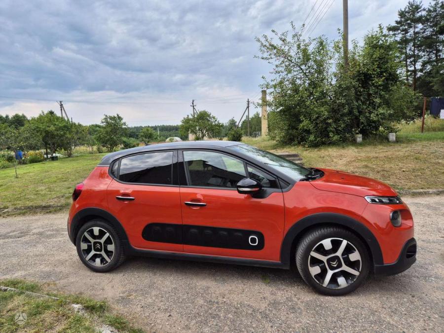 Oranžs Citroen C3 2018 Nemenčinė, ar dzinēja tilpumu 1.20 L un nobraukumu 110 tūkst. km par 5700 €, foto 4 vietnē AUTOMOTO.COM.LV