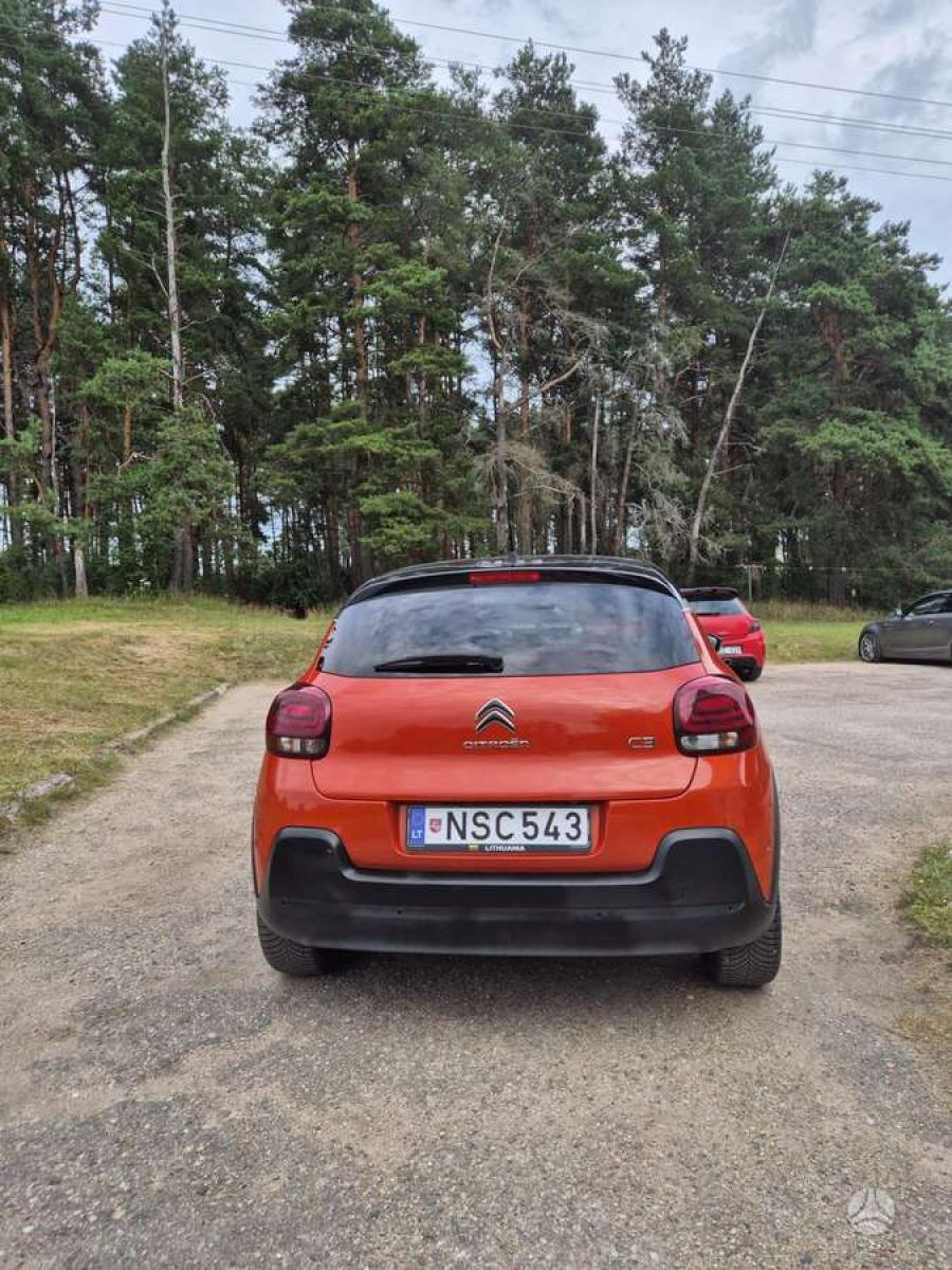 Oranžs Citroen C3 2018 Nemenčinė, ar dzinēja tilpumu 1.20 L un nobraukumu 110 tūkst. km par 5700 €, foto 6 vietnē AUTOMOTO.COM.LV