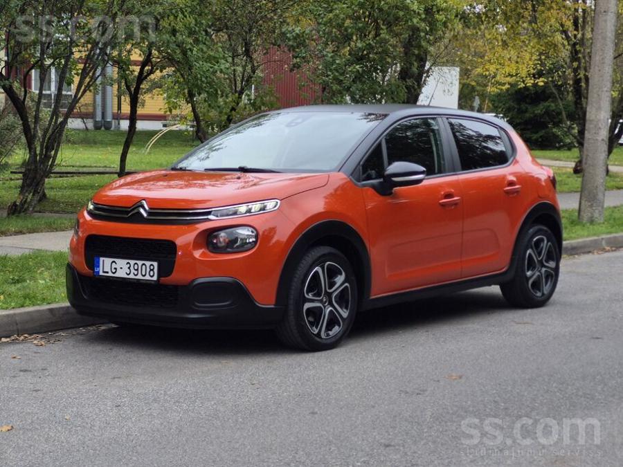 Oranžs Citroen C3 2018 Rīga, ar dzinēja tilpumu 1.20 L un nobraukumu 169 tūkst. km par 6000 €, foto 1 vietnē AUTOMOTO.COM.LV