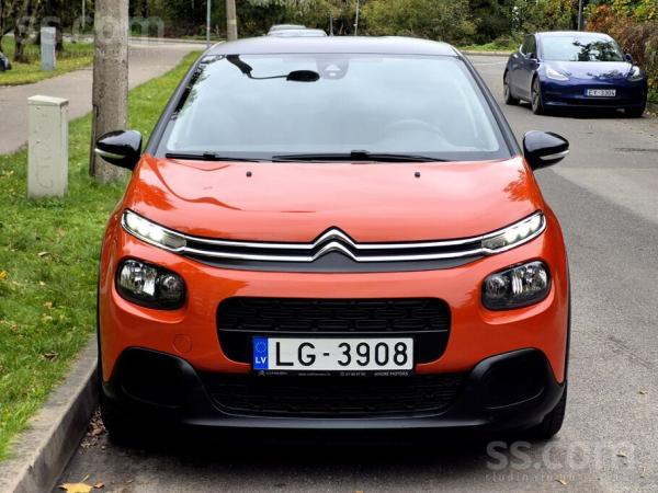 Orange Citroen C3 2018 in Riga, with an engine capacity of 1.20 L and mileage of 169 thousand km for 6000 €, photo 3 on AUTOMOTO.COM.LV