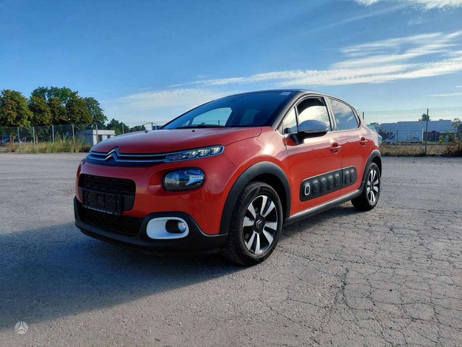 Orange Citroen C3 2019 in Klaipeda, with an engine capacity of 1.50 L and mileage of 103 thousand km for 4990 €, photo 3 on AUTOMOTO.COM.LV