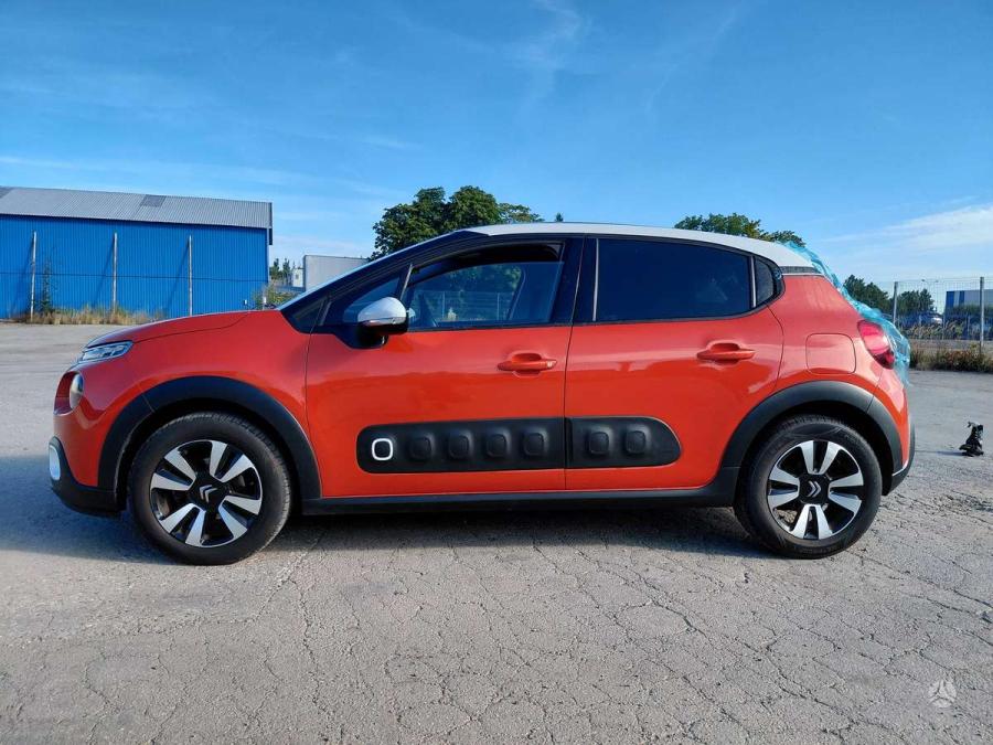Orange Citroen C3 2019 in Klaipeda, with an engine capacity of 1.50 L and mileage of 103 thousand km for 4990 €, photo 8 on AUTOMOTO.COM.LV