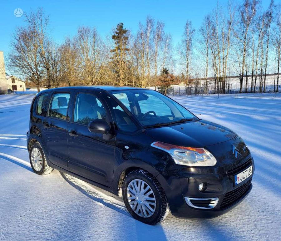 Melns Citroen c3-picasso 2010 Šauļi, ar dzinēja tilpumu 1.60 L un nobraukumu 300 tūkst. km par 2750 €, foto 12 vietnē AUTOMOTO.COM.LV