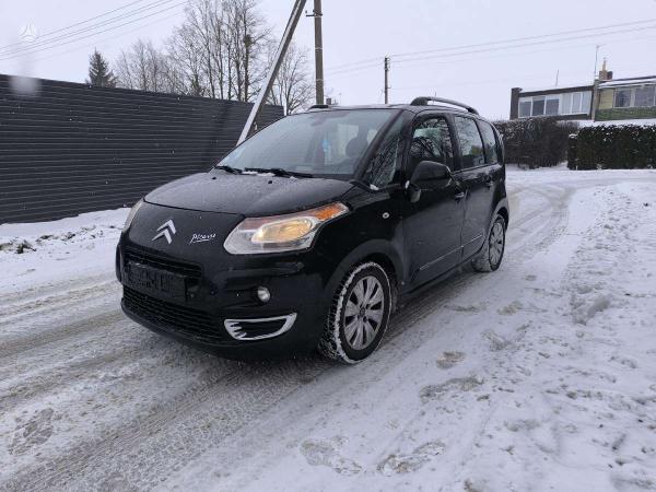 Melns Citroen c3-picasso 2010 Marijampole, ar dzinēja tilpumu 1.56 L un nobraukumu 221 tūkst. km par 2250 €, foto 1 vietnē AUTOMOTO.COM.LV