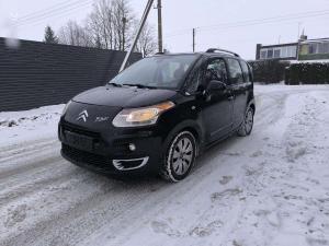 Melns Citroen c3-picasso 2010 Marijampole, ar dzinēja tilpumu 1.56 L un nobraukumu 221 tūkst. km par 2250 €, foto  vietnē AUTOMOTO.COM.LV