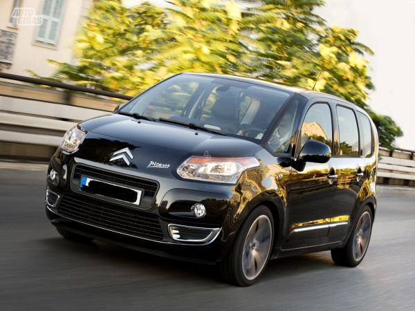 Black Citroen c3-picasso 2010 in Vilkaviskis, with an engine capacity of 1.60 L and mileage of 300 thousand km for 2250 €, photo 1 on AUTOMOTO.COM.LV