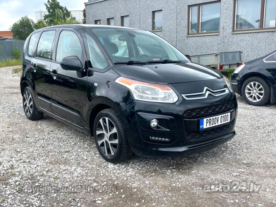 Black Citroen c3-picasso 2017 in Tallinn, with an engine capacity of 1.60 L and mileage of 186 thousand km for 6600 €, photo 1 on AUTOMOTO.COM.LV
