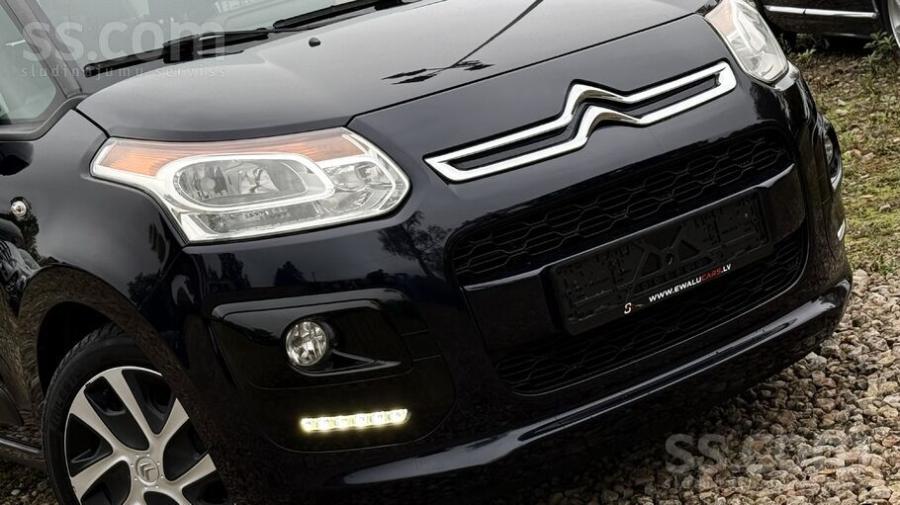 Zils Citroen c3-picasso 2014 Jelgava, ar dzinēja tilpumu 1.40 L un nobraukumu 104 tūkst. km par 4590 €, foto 6 vietnē AUTOMOTO.COM.LV