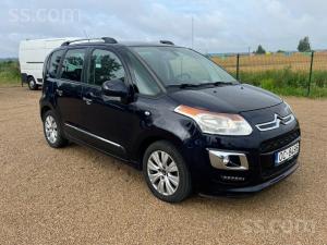 Blue Citroen c3-picasso 2015 in Jekabpils, with an engine capacity of 1.20 L and mileage of 0 thousand km for 3950 €, photo 3 on AUTOMOTO.COM.LV
