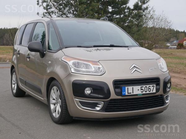 Brūns Citroen c3-picasso 2009 Rīga, ar dzinēja tilpumu 1.60 L un nobraukumu 269 tūkst. km par 2150 €, foto 1 vietnē AUTOMOTO.COM.LV