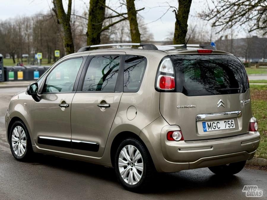 Brūns Citroen c3-picasso 2011 Kauņa, ar dzinēja tilpumu 1.60 L un nobraukumu 195 tūkst. km par 3000 €, foto 4 vietnē AUTOMOTO.COM.LV