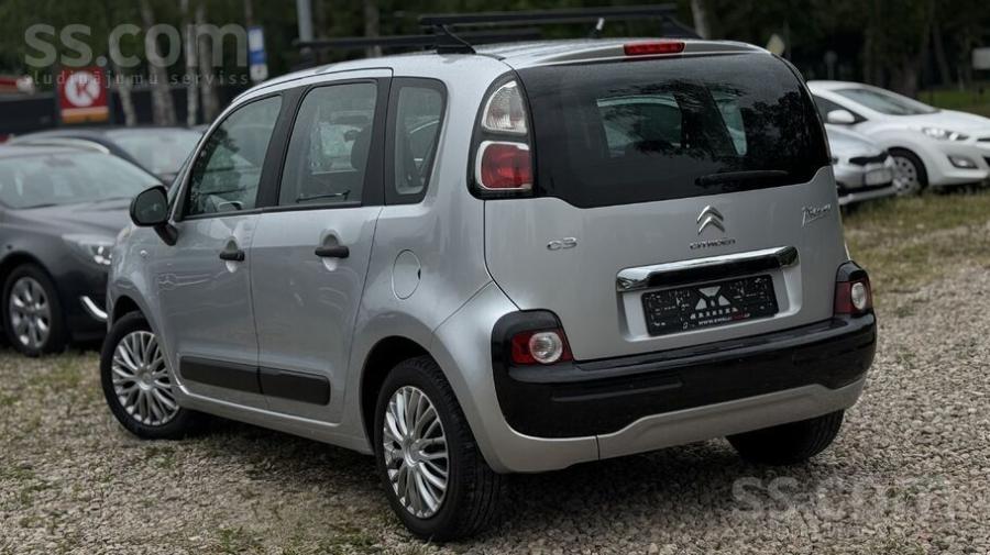 Pelēks Citroen c3-picasso 2016 Jelgava, ar dzinēja tilpumu 1.20 L un nobraukumu 136 tūkst. km par 4590 €, foto 5 vietnē AUTOMOTO.COM.LV