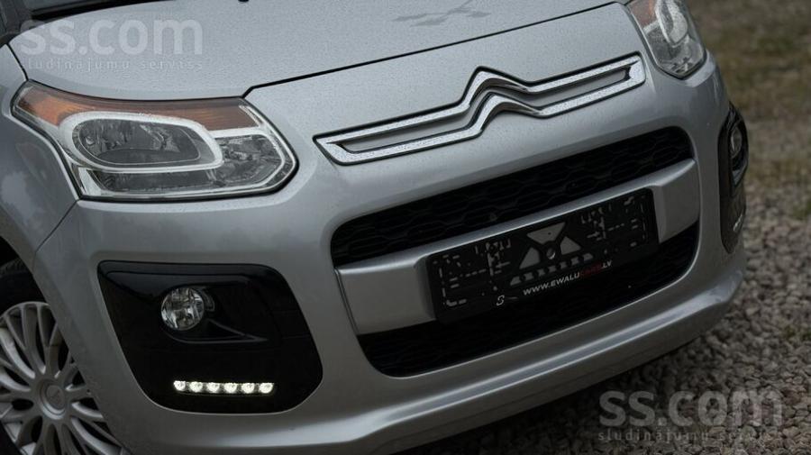 Pelēks Citroen c3-picasso 2016 Jelgava, ar dzinēja tilpumu 1.20 L un nobraukumu 136 tūkst. km par 4590 €, foto 6 vietnē AUTOMOTO.COM.LV