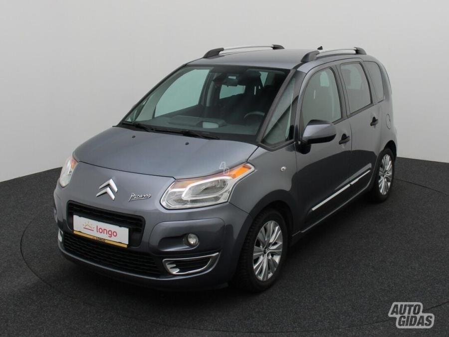 Pelēks Citroen c3-picasso 2011 Viļņa, ar dzinēja tilpumu 1.40 L un nobraukumu 268 tūkst. km par 2999 €, foto 1 vietnē AUTOMOTO.COM.LV