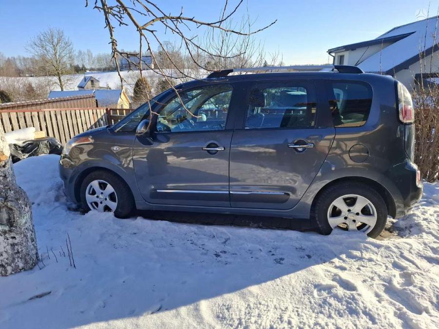 Pelēks Citroen c3-picasso 2012 Alīta, ar dzinēja tilpumu 1.60 L un nobraukumu 252 tūkst. km par 3350 €, foto 3 vietnē AUTOMOTO.COM.LV