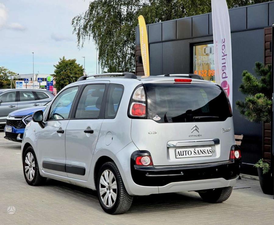 Pelēks Citroen c3-picasso 2013 Tauragė, ar dzinēja tilpumu 1.40 L un nobraukumu 106 tūkst. km par 3950 €, foto 8 vietnē AUTOMOTO.COM.LV