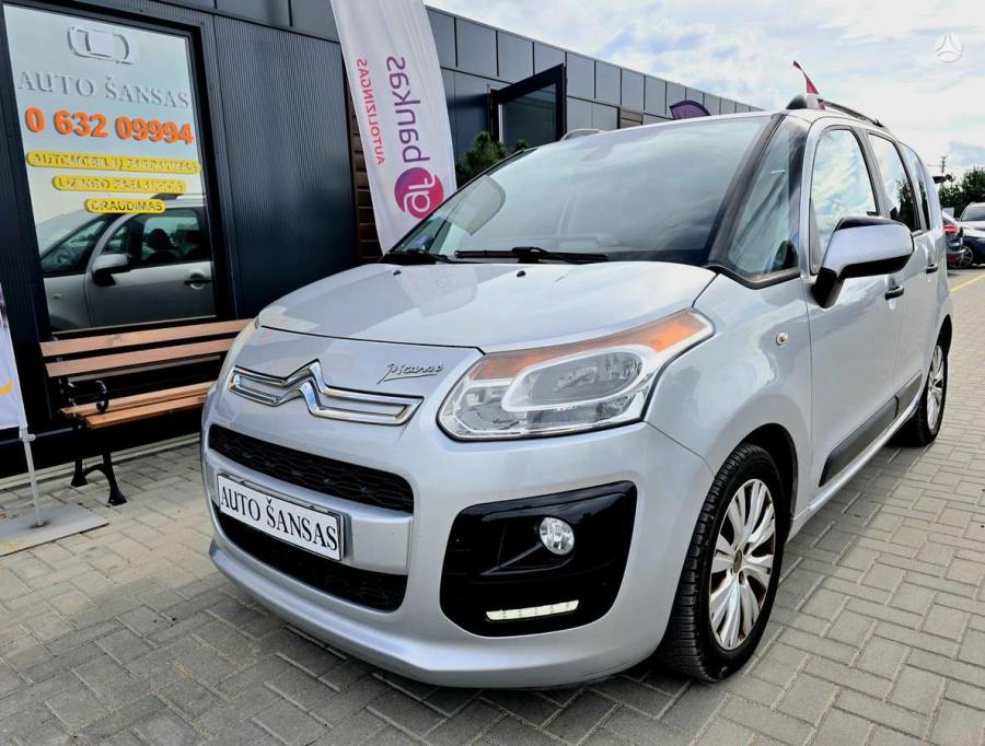 Pelēks Citroen c3-picasso 2013 Tauragė, ar dzinēja tilpumu 1.40 L un nobraukumu 106 tūkst. km par 3950 €, foto 12 vietnē AUTOMOTO.COM.LV
