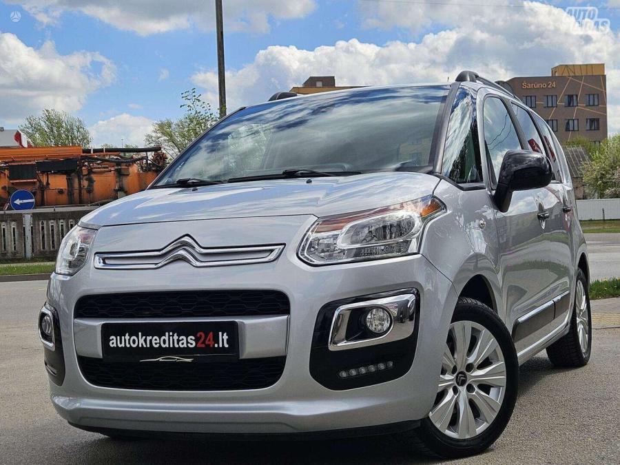 Pelēks Citroen c3-picasso 2016 Šauļi, ar dzinēja tilpumu 1.20 L un nobraukumu 72 tūkst. km par 5450 €, foto 5 vietnē AUTOMOTO.COM.LV