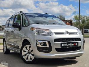 Grey Citroen c3-picasso 2016 in Siauliai, with an engine capacity of 1.20 L and mileage of 72 thousand km for 5450 €, photo  on AUTOMOTO.COM.LV