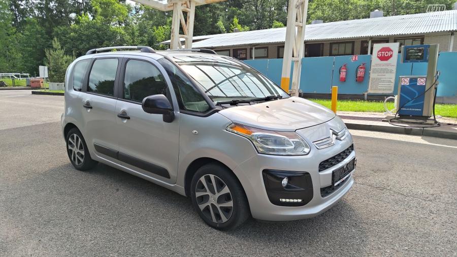 Grey Citroen c3-picasso 2016 in Utena, with an engine capacity of 1.60 L and mileage of 164 thousand km for 3600 €, photo 5 on AUTOMOTO.COM.LV