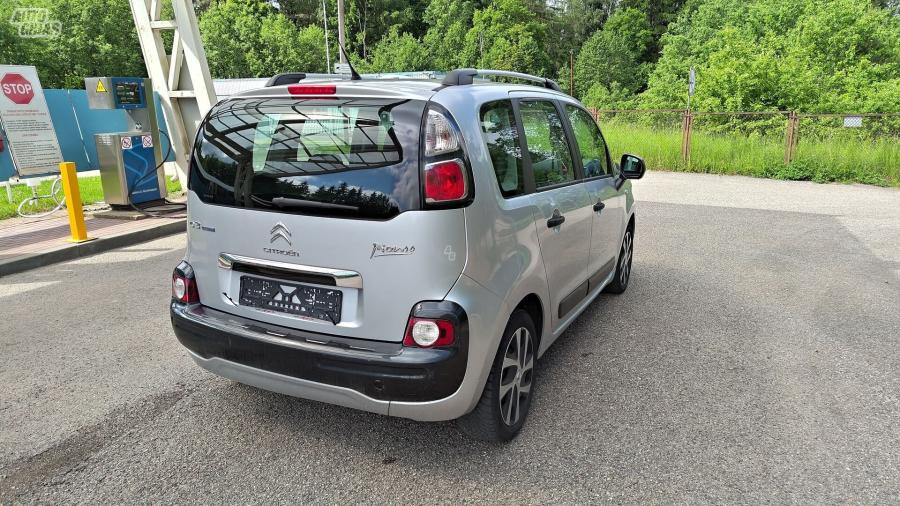 Grey Citroen c3-picasso 2016 in Utena, with an engine capacity of 1.60 L and mileage of 164 thousand km for 3600 €, photo 7 on AUTOMOTO.COM.LV