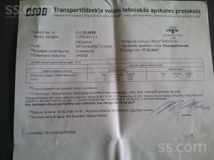 Pelēks Citroen c3-picasso 2014 Rīga, ar dzinēja tilpumu 1.60 L un nobraukumu 247 tūkst. km par 3600 €, foto 11 vietnē AUTOMOTO.COM.LV