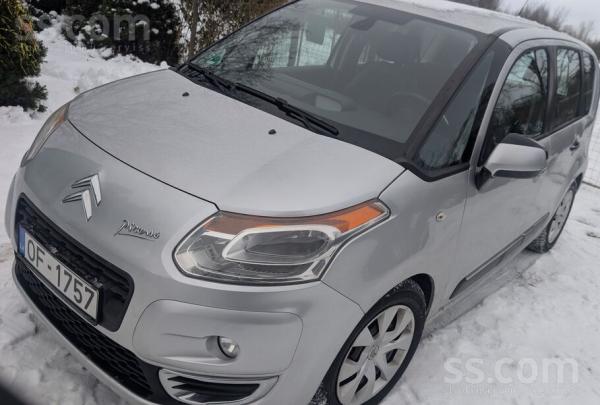 Citroen c3-picasso 2009 Bauska, ar dzinēja tilpumu 1.60 L un nobraukumu 248 tūkst. km par 3600 €, foto 6 vietnē AUTOMOTO.COM.LV