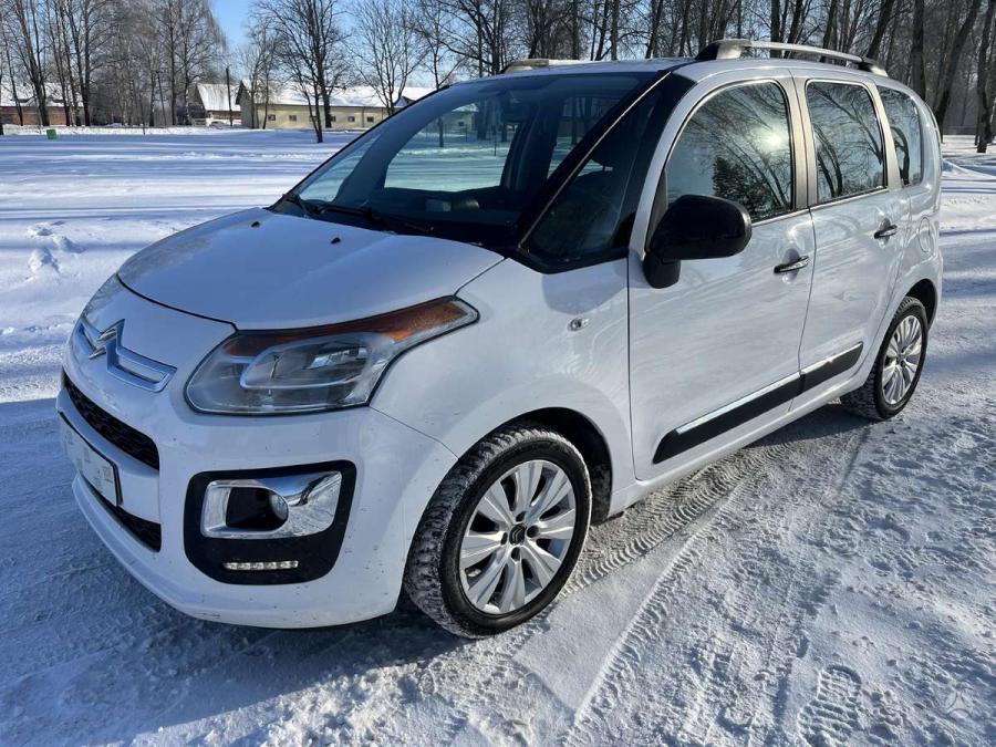 Balts Citroen c3-picasso 2017 Tauragė, ar dzinēja tilpumu 1.60 L un nobraukumu 326 tūkst. km par 4300 €, foto 1 vietnē AUTOMOTO.COM.LV