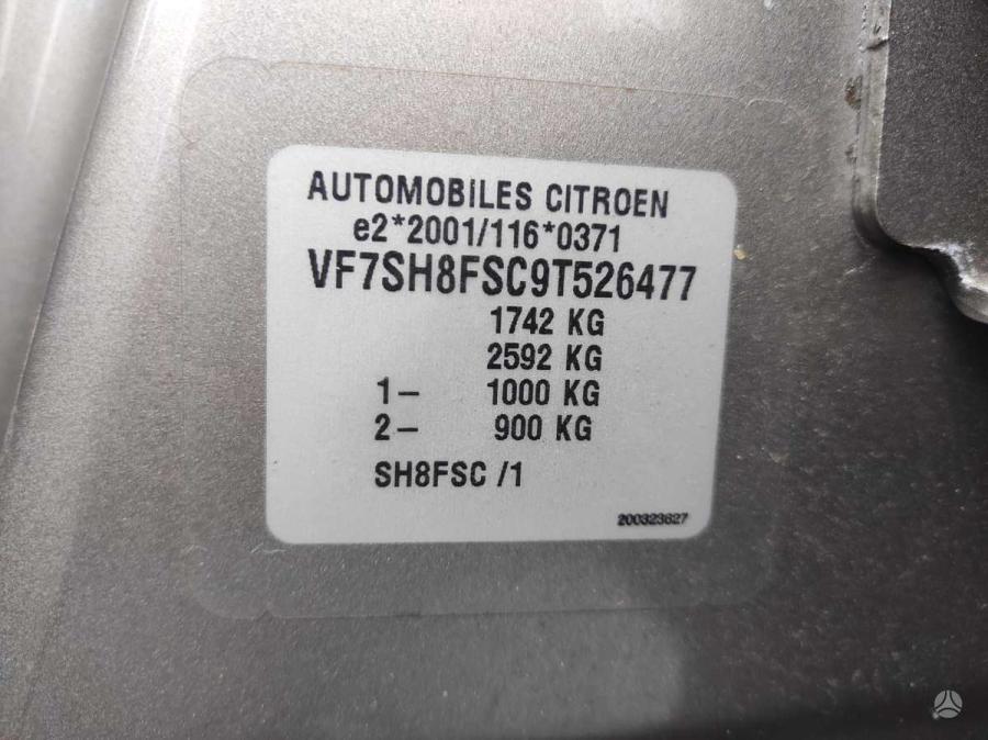 Желтый Ситроен С3 Пикассо 2009 в Паневежис, объемом двигателя 1.40 л и пробегом 156 тыс. км за 3500 €, фото 34 на AUTOMOTO.COM.LV
