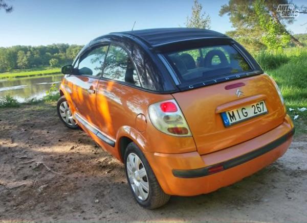 Citroen c3-pluriel 2003 Prienai, ar dzinēja tilpumu 1.60 L un nobraukumu 280 tūkst. km par 1100 €, foto 4 vietnē AUTOMOTO.COM.LV
