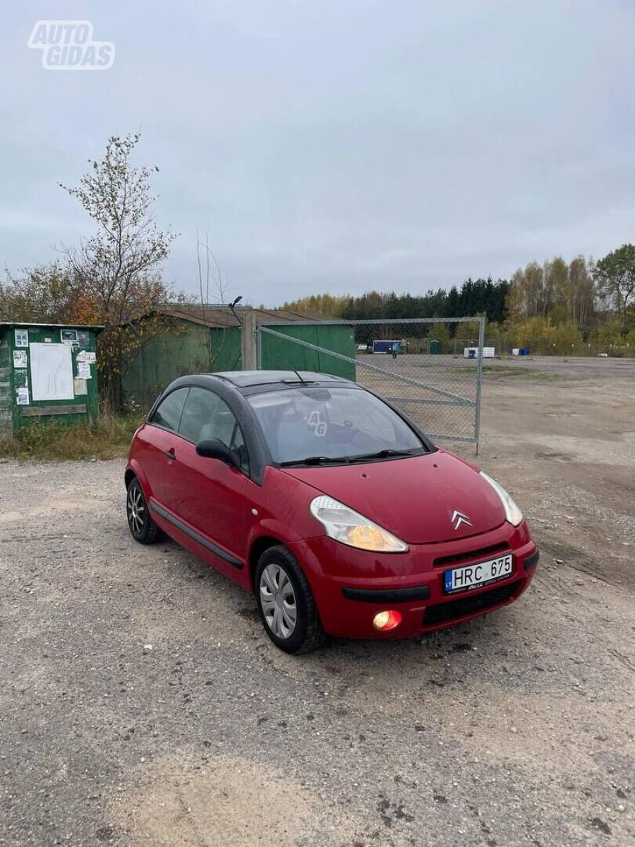 Citroen c3-pluriel 2004 Viļņa, ar dzinēja tilpumu 1.60 L un nobraukumu 261 tūkst. km par 999 €, foto 1 vietnē AUTOMOTO.COM.LV