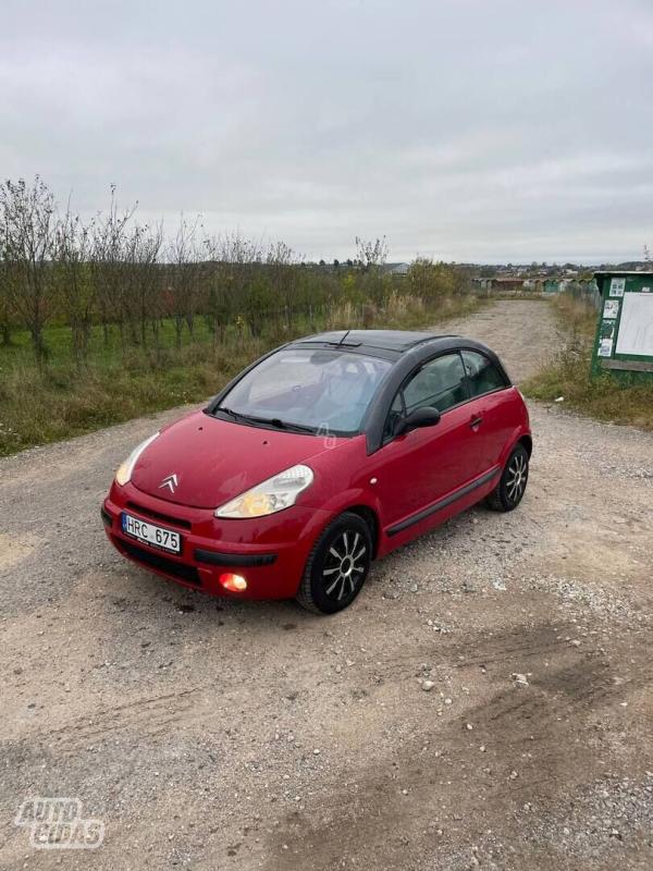 Citroen c3-pluriel 2004 in Vilnius, with an engine capacity of 1.60 L and mileage of 261 thousand km for 999 €, photo 3 on AUTOMOTO.COM.LV