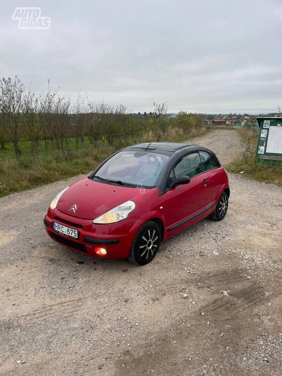 Citroen c3-pluriel 2004 Viļņa, ar dzinēja tilpumu 1.60 L un nobraukumu 261 tūkst. km par 999 €, foto 4 vietnē AUTOMOTO.COM.LV
