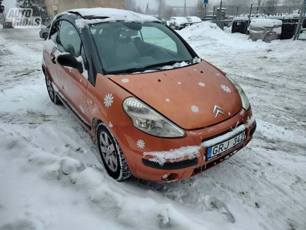 Citroen c3-pluriel 2005 Viļņa, ar dzinēja tilpumu 1.60 L un nobraukumu 200 tūkst. km par 900 €, foto 2 vietnē AUTOMOTO.COM.LV