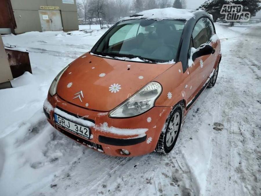 Citroen c3-pluriel 2005 in Vilnius, with an engine capacity of 1.60 L and mileage of 200 thousand km for 900 €, photo 6 on AUTOMOTO.COM.LV
