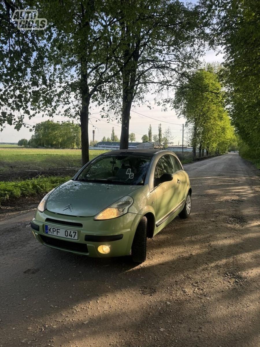 Zaļš Citroen c3-pluriel 2004 Širvintos, ar dzinēja tilpumu 1.40 L un nobraukumu 310 tūkst. km par 850 €, foto 6 vietnē AUTOMOTO.COM.LV