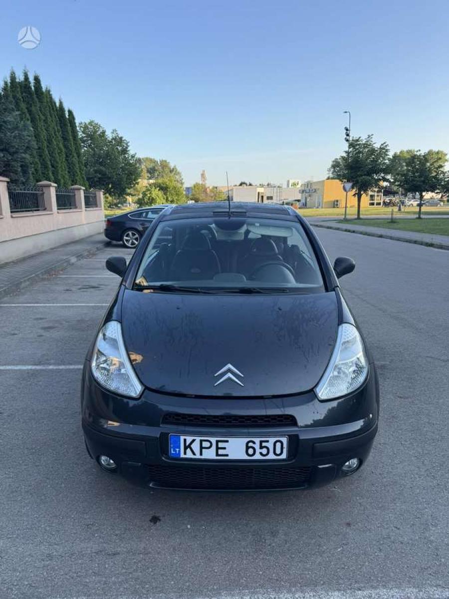 Pelēks Citroen c3-pluriel 2005 Palanga, ar dzinēja tilpumu 1.40 L un nobraukumu 310 tūkst. km par 850 €, foto 1 vietnē AUTOMOTO.COM.LV