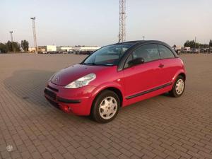 Sarkans Citroen c3-pluriel 2008 Marijampole, ar dzinēja tilpumu 1.36 L un nobraukumu 129 tūkst. km par 1350 €, foto 4 vietnē AUTOMOTO.COM.LV