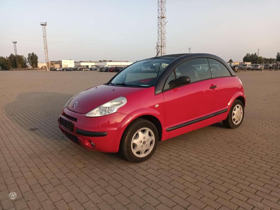 Sarkans Citroen c3-pluriel 2008 Marijampole, ar dzinēja tilpumu 1.36 L un nobraukumu 129 tūkst. km par 1350 €, foto 4 vietnē AUTOMOTO.COM.LV
