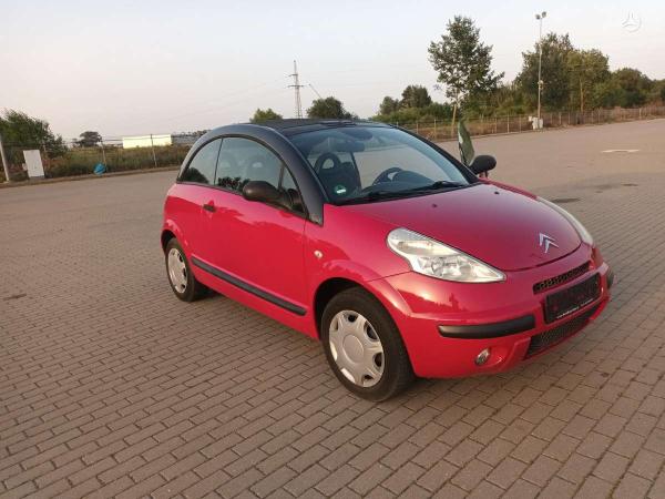 Sarkans Citroen c3-pluriel 2008 Marijampole, ar dzinēja tilpumu 1.36 L un nobraukumu 129 tūkst. km par 1350 €, foto 6 vietnē AUTOMOTO.COM.LV